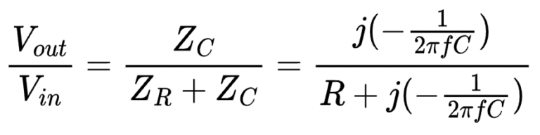 Rc Low Pass Filter Response Interactive Calculator 1317