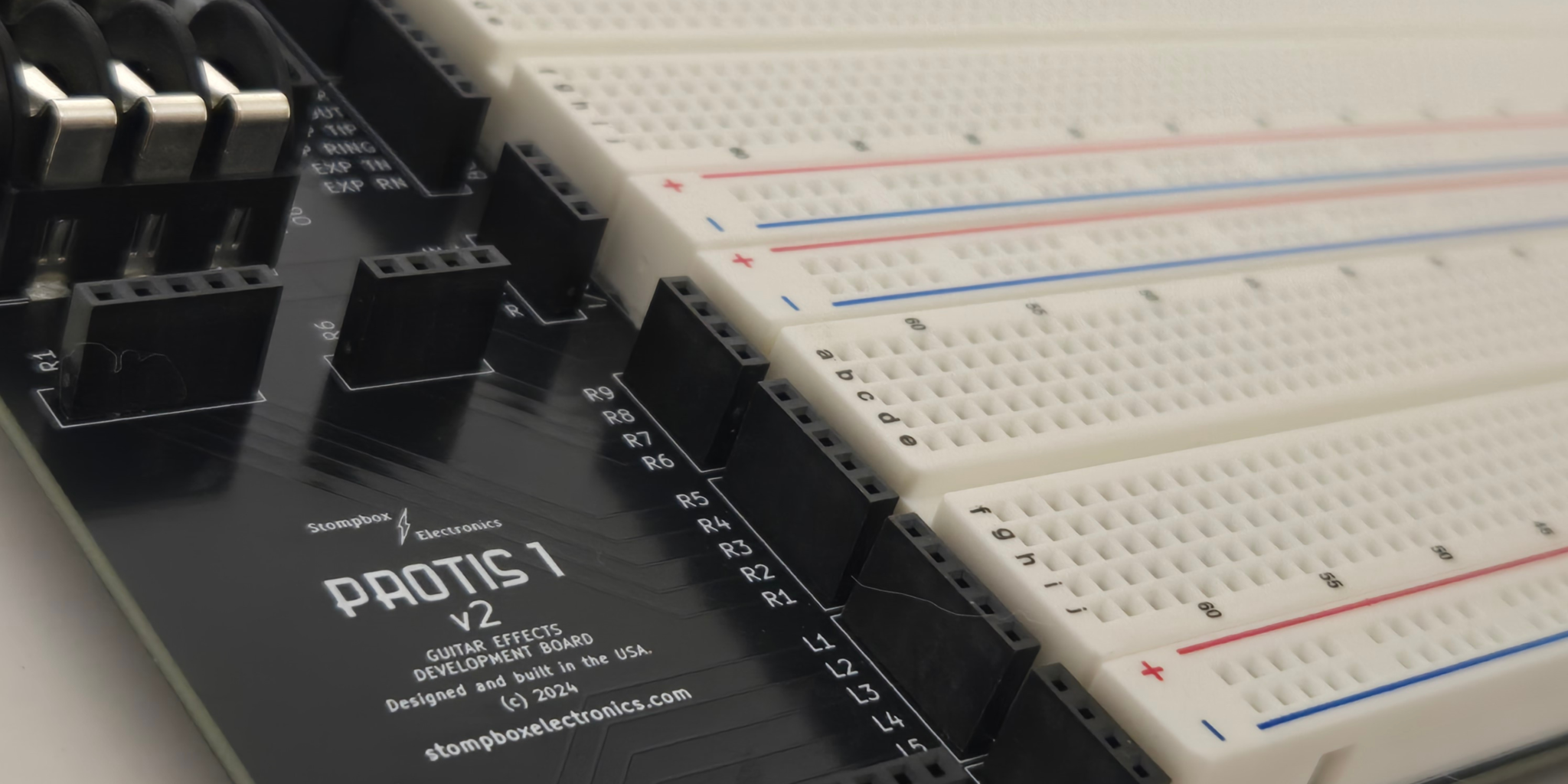 PROTIS 1: Guitar Effects Development Board - Stompbox Electronics